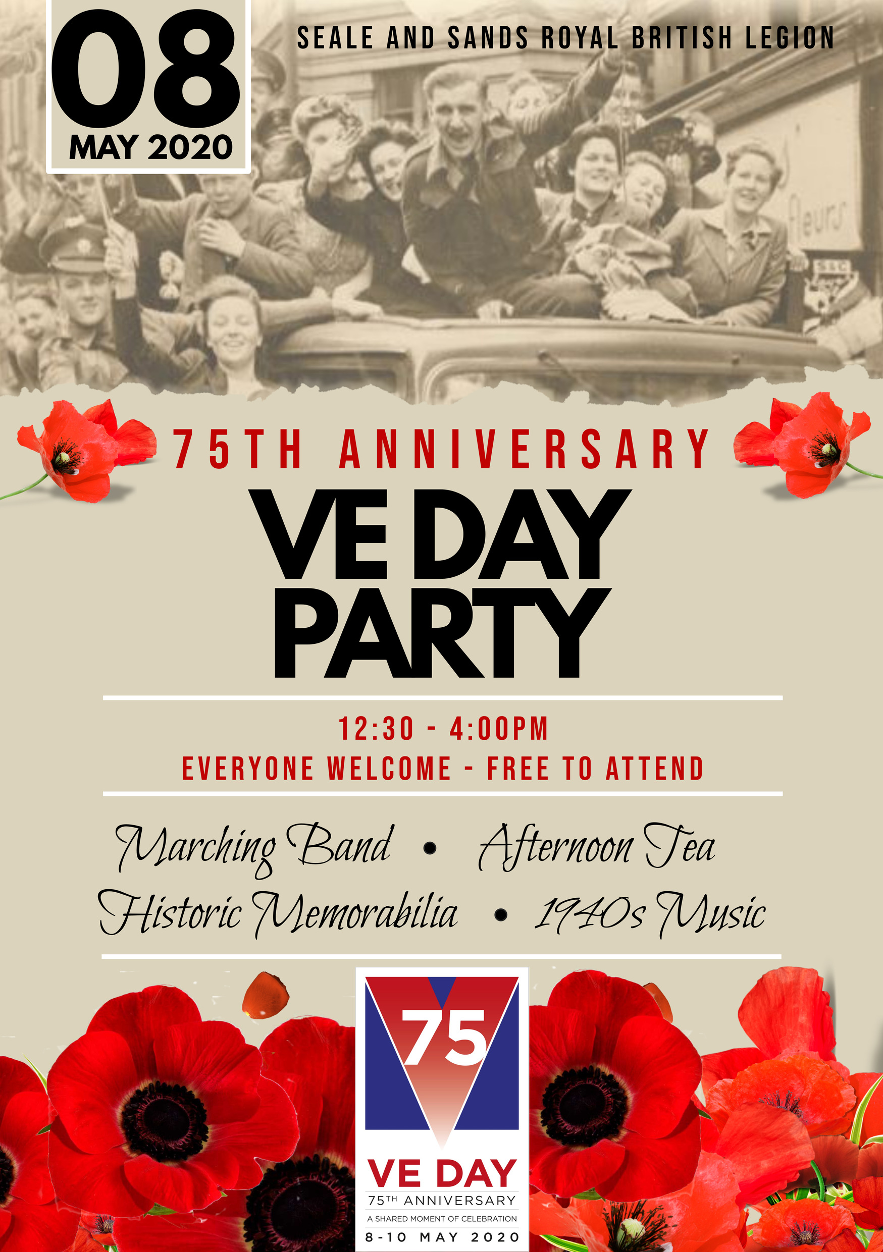 VE Day – 75th Anniversary Celebrations – Seale and Sands Royal British ...